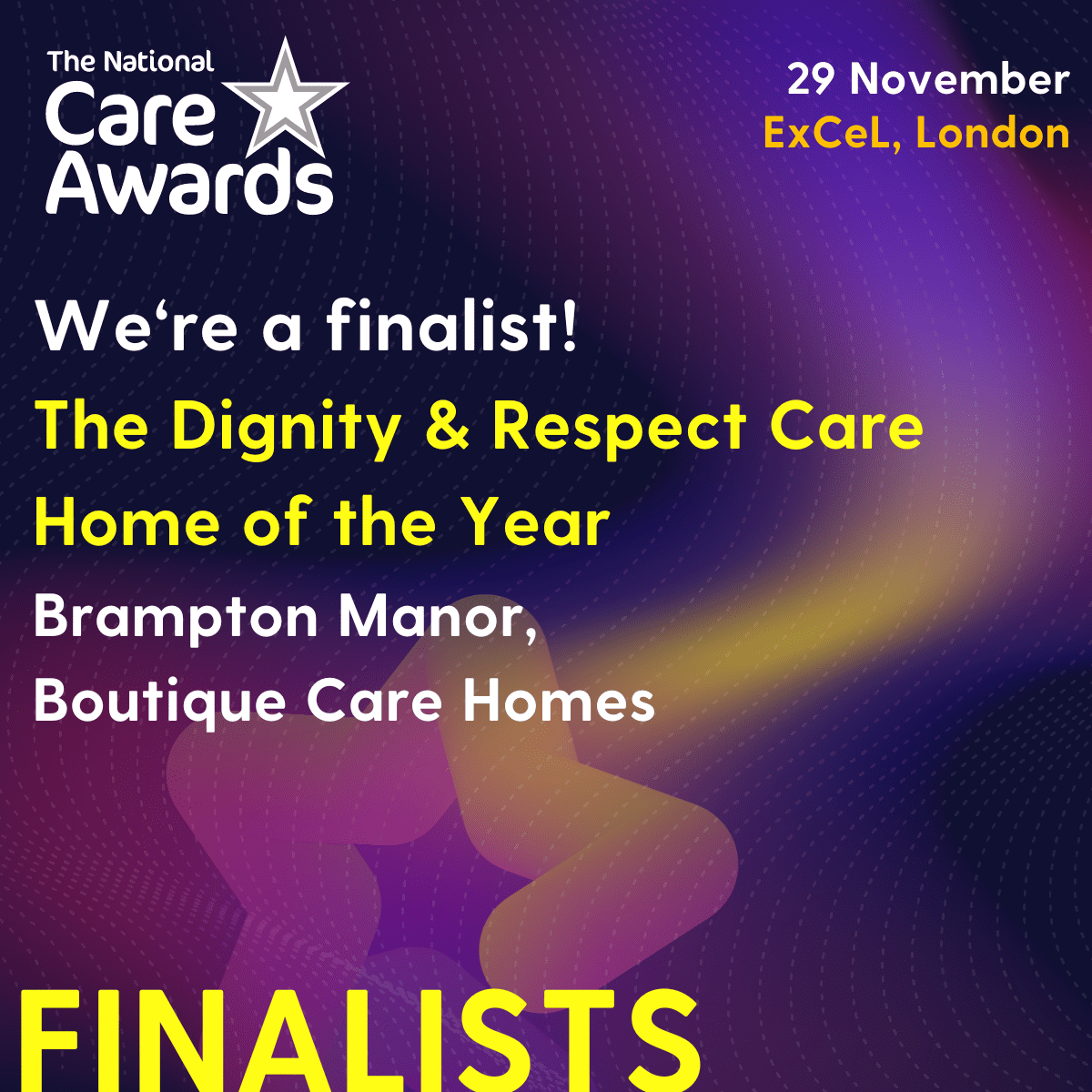 Brampton Manor shortlisted as a Finalist for Dignity and Respect Care ...