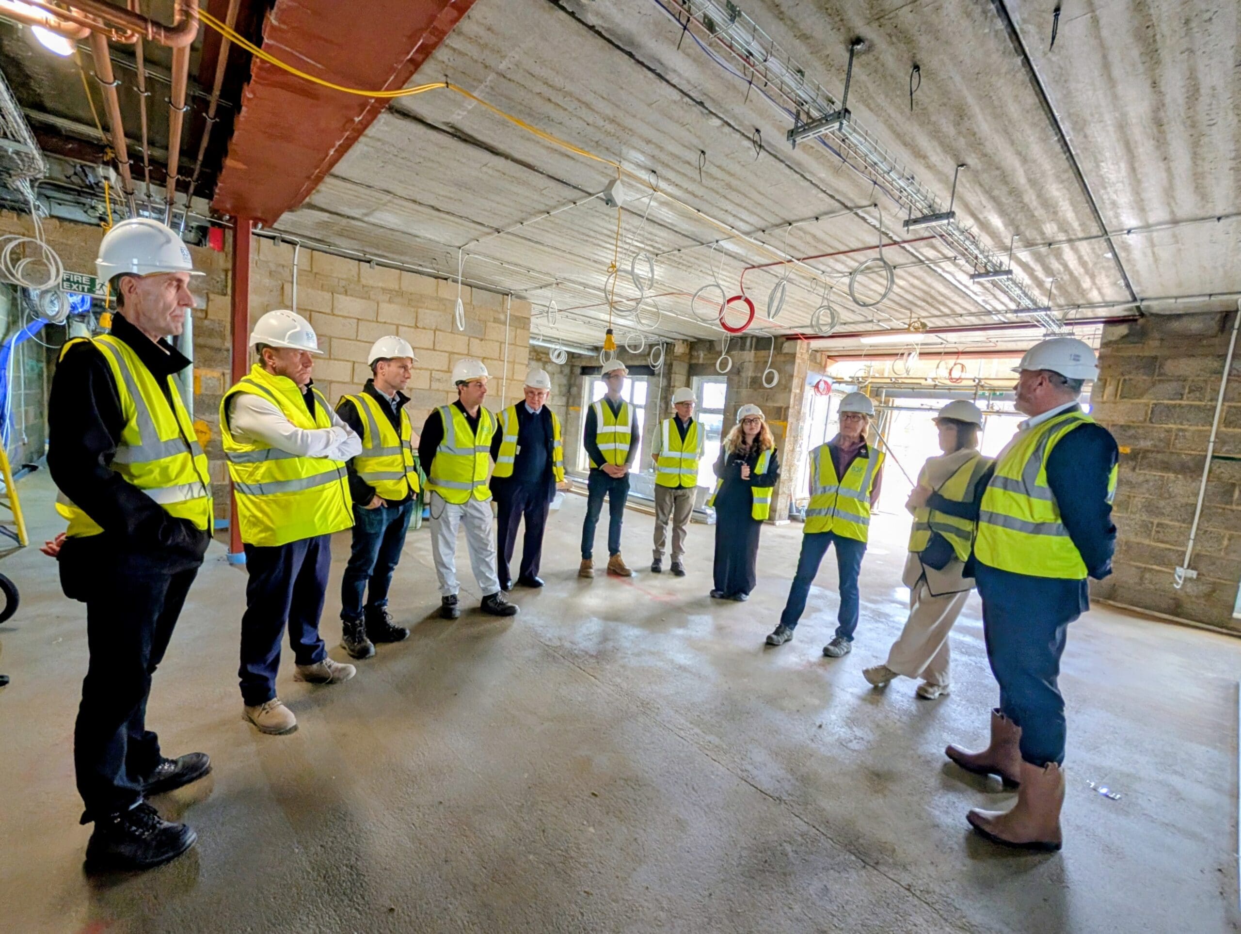 Mayor of Hythe Marks Major Milestone As Martello Manor Reaches New Heights | Boutique Care Homes